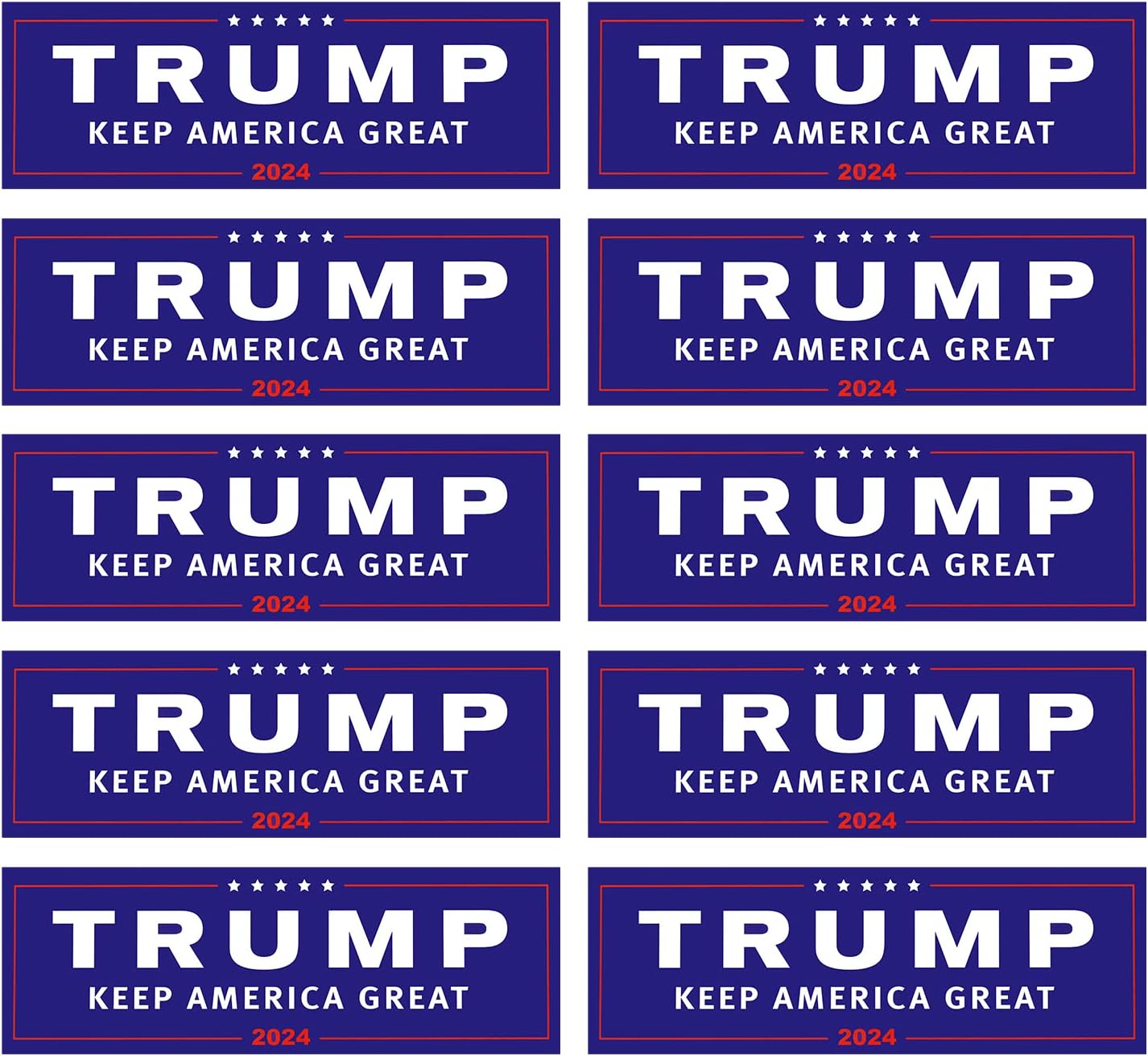 Trump Bumper Stickers Trump 2024 Bumper Stickers, Window Decals,